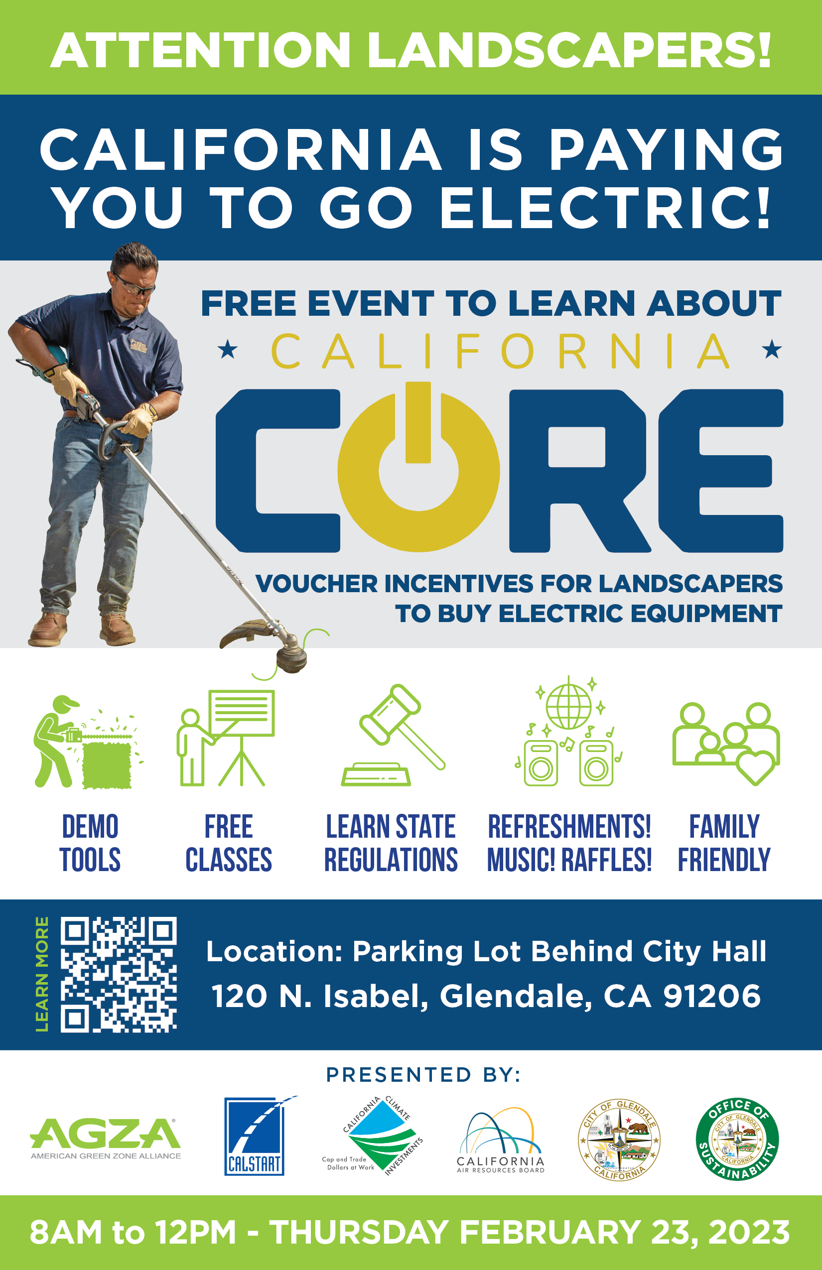 AGZA x CORE Professional Landscape Service Equipment Demonstration ...